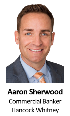 Tampa Bay area banker Aaron Sherwood Joins Hancock Whitney