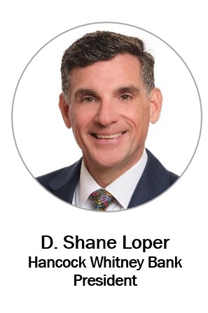 Hancock Whitney Names Shane Loper as Hancock Whitney Bank President